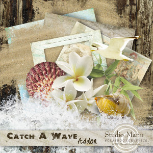 New Summer Collection: Catch A Wave + Freebies – Digital Scrapbooking
